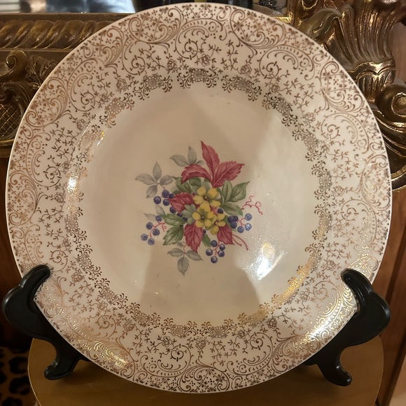 Vintage | Dining | Vintage Royal China By Sebring Plate In 22k Gold ...